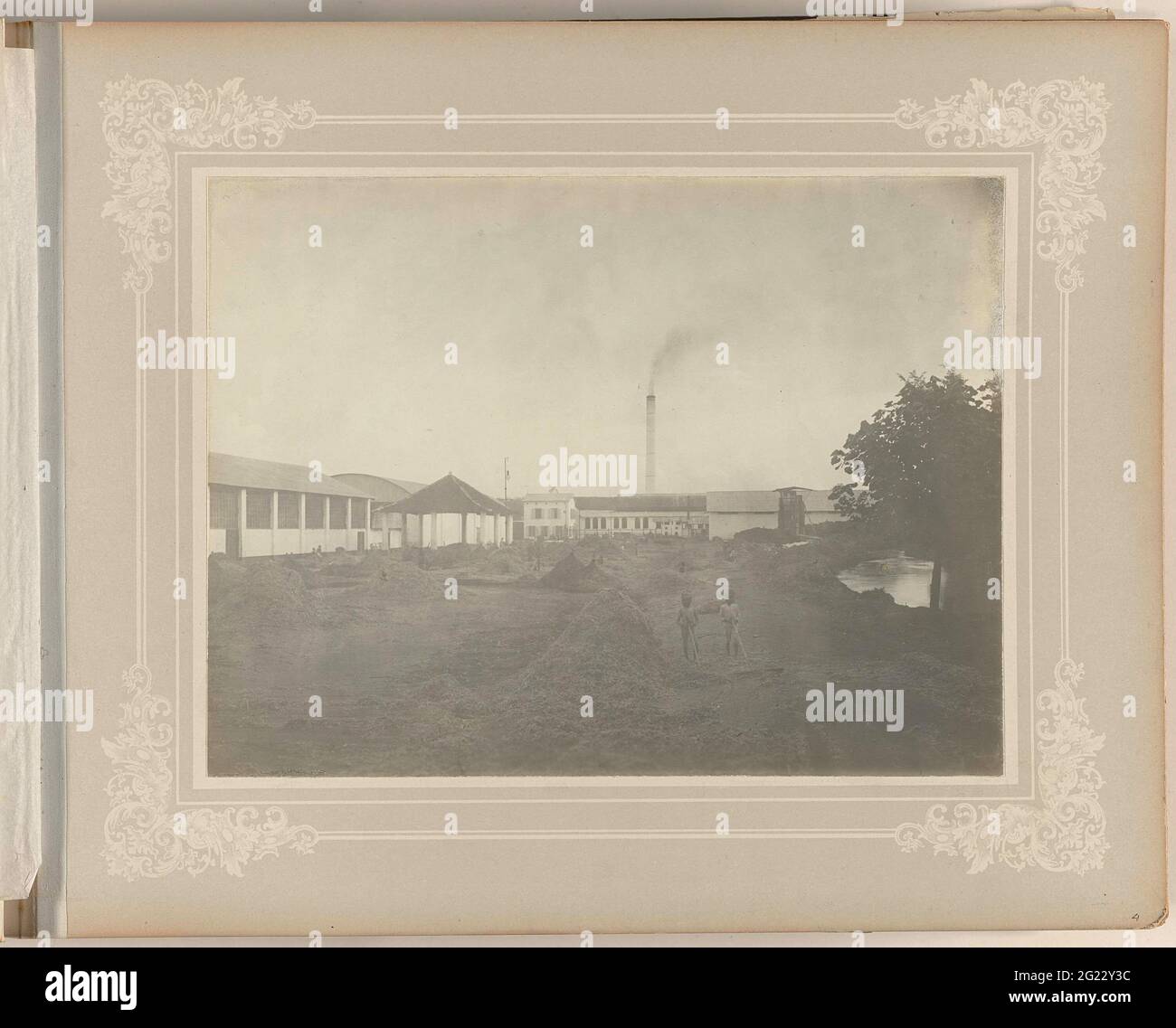 Excavation work at the sugar factory. Excavation work in the field of ...