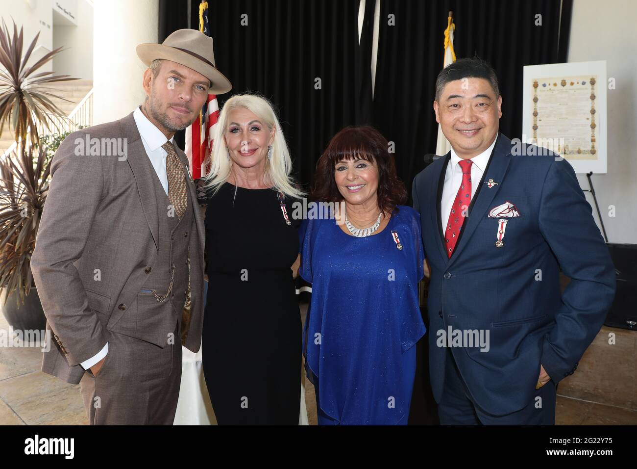 Beverly Hills, California, USA. 6th June, 2021. Matt Goss, Princess ...