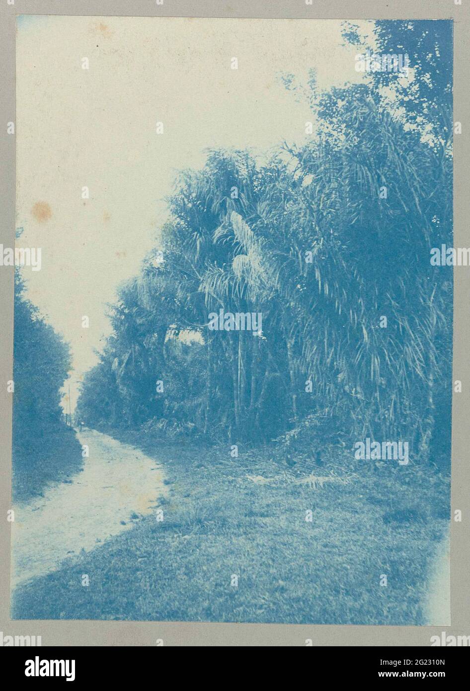 Awarra laan at Saron. View of the Awarralan at Saron, dirt road along ...