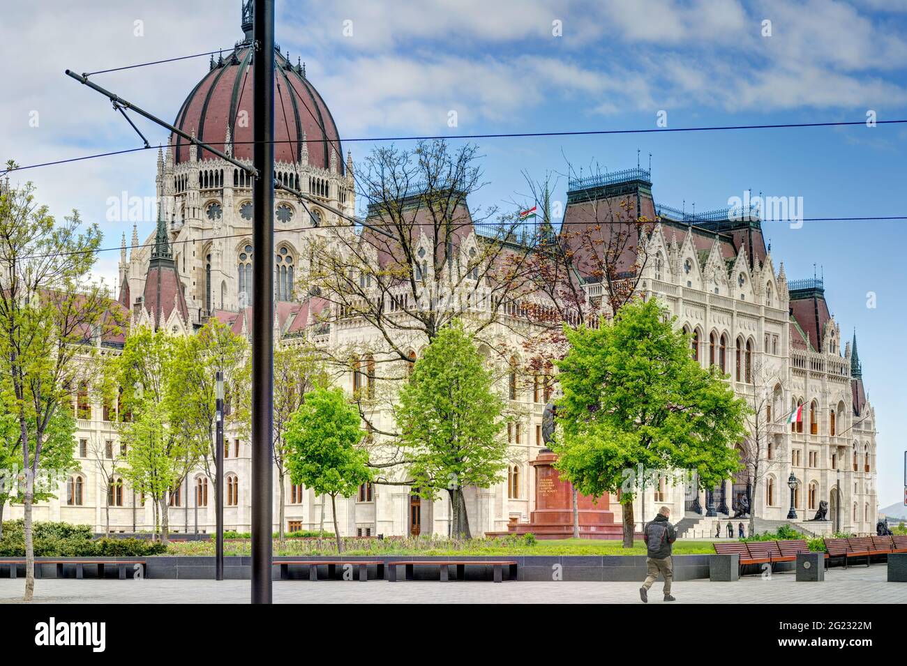 Kossuth Square, Budapest Stock Photo - Alamy