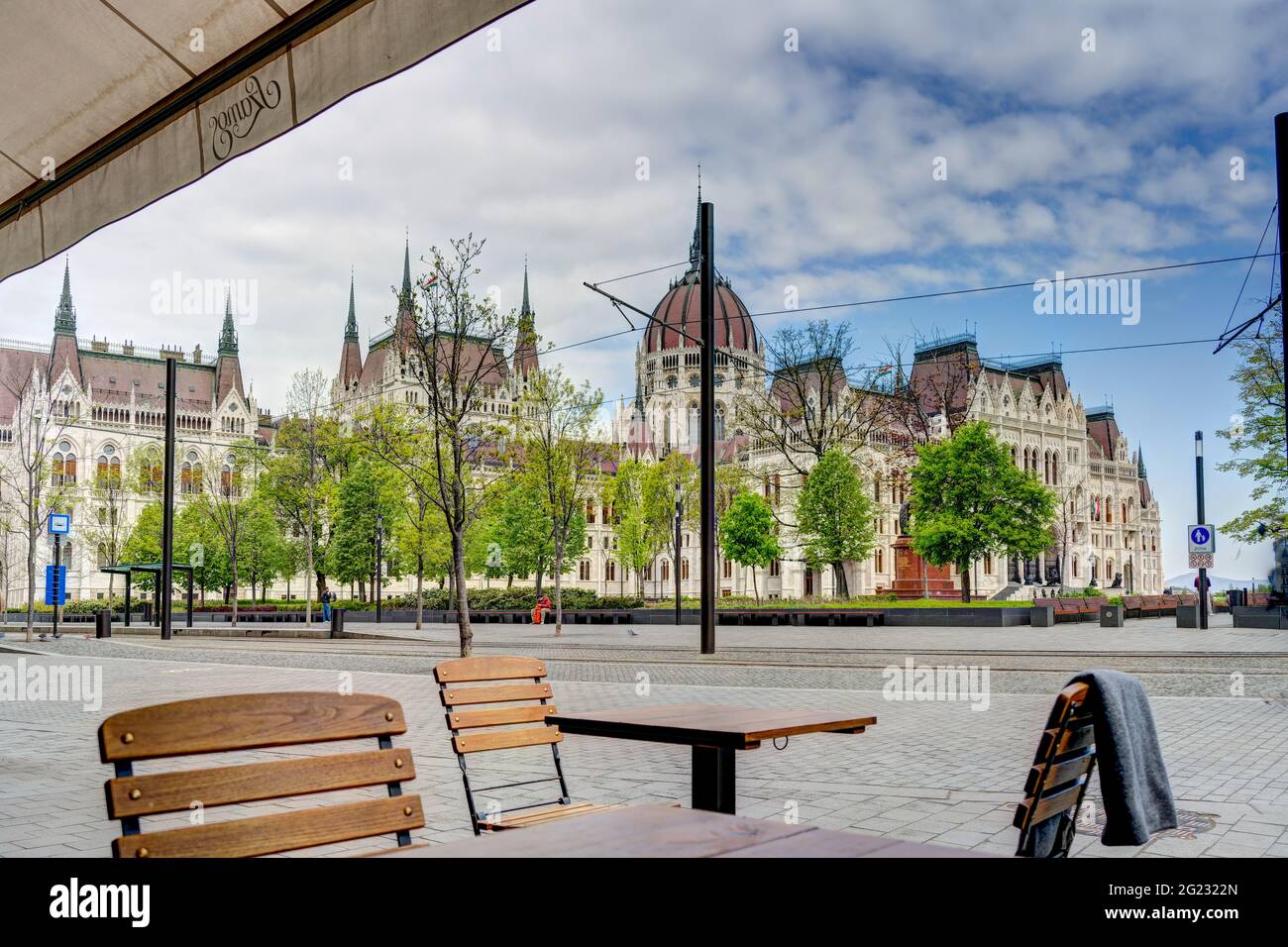 Kossuth Square, Budapest Stock Photo - Alamy