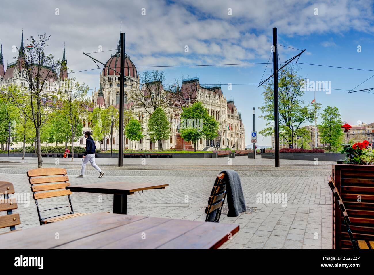 Kossuth Square, Budapest Stock Photo - Alamy