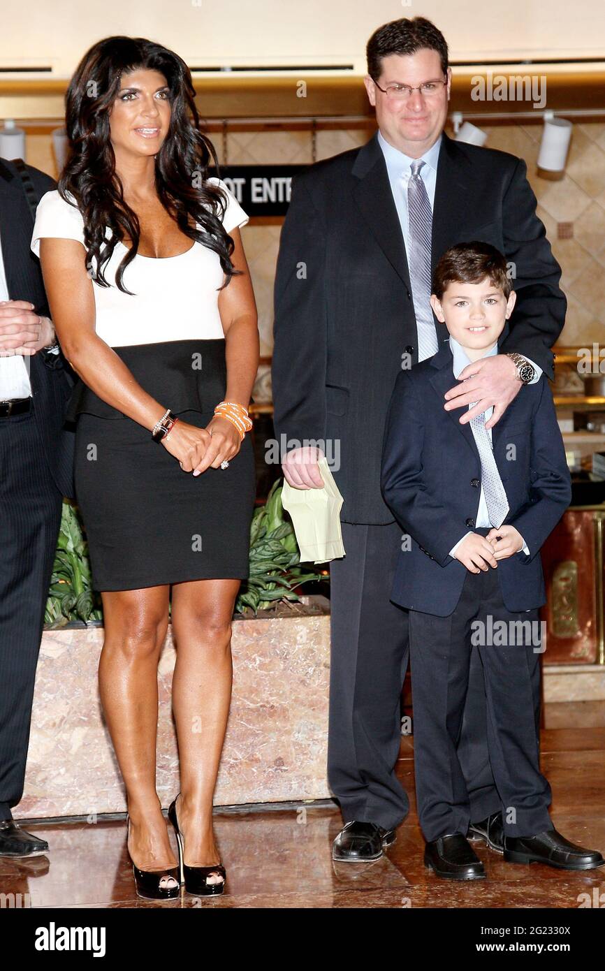 New York, NY, USA. 17 April, 2012. Teresa Giudice, Michael Levine ...