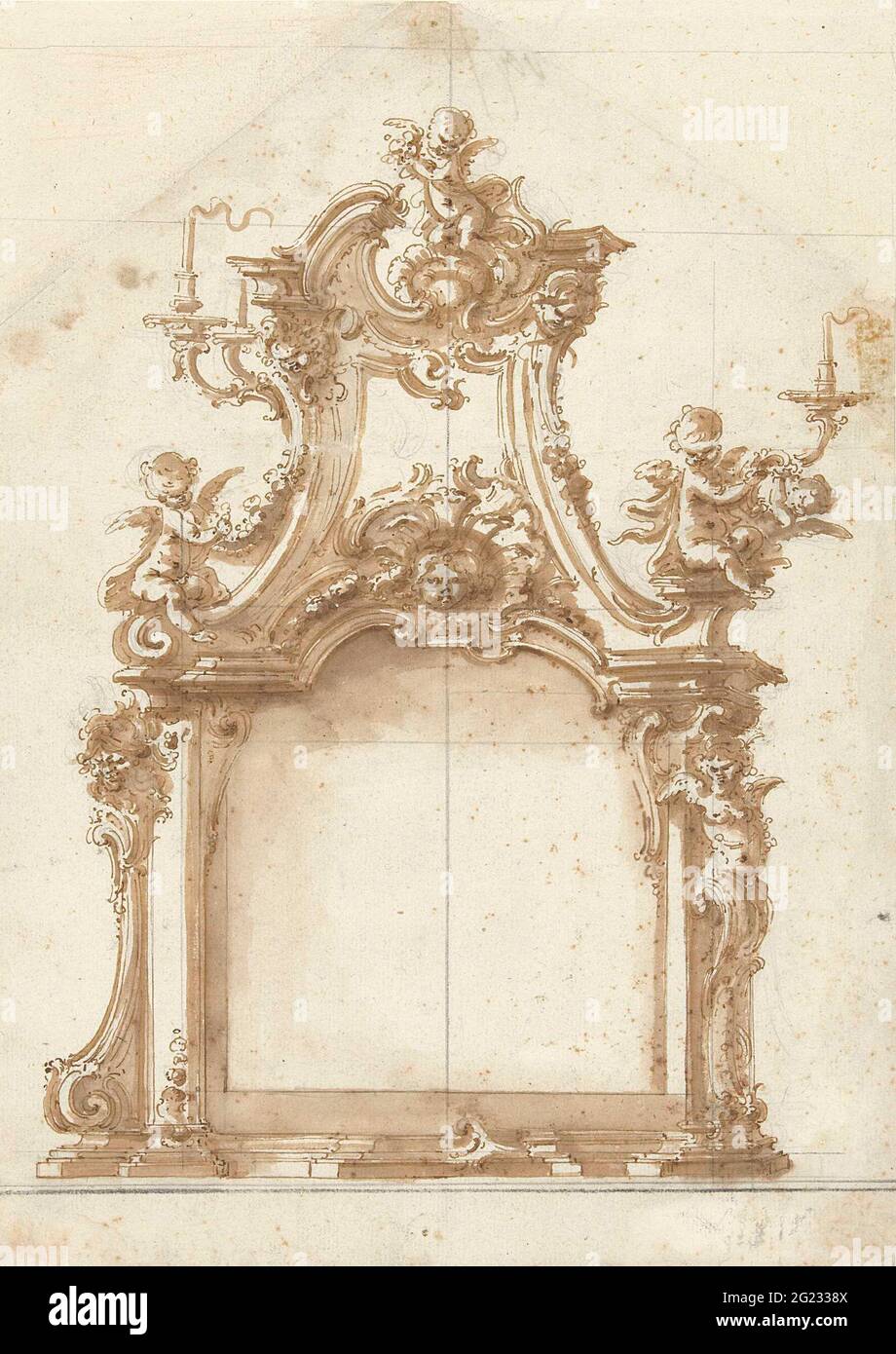 Design for a tabernacle Stock Photo - Alamy