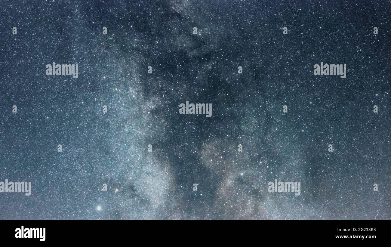 Night sky with shiny stars, Milky Way galaxy Stock Photo - Alamy