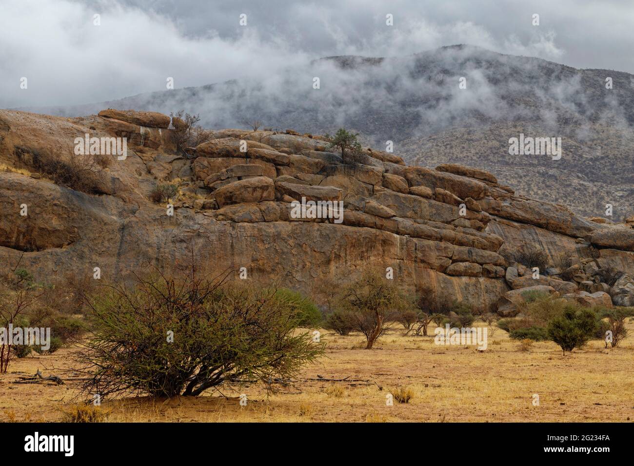 Guest farm Omandumba near Omaruru: Rain in the Erongo Mountains, Erongo ...