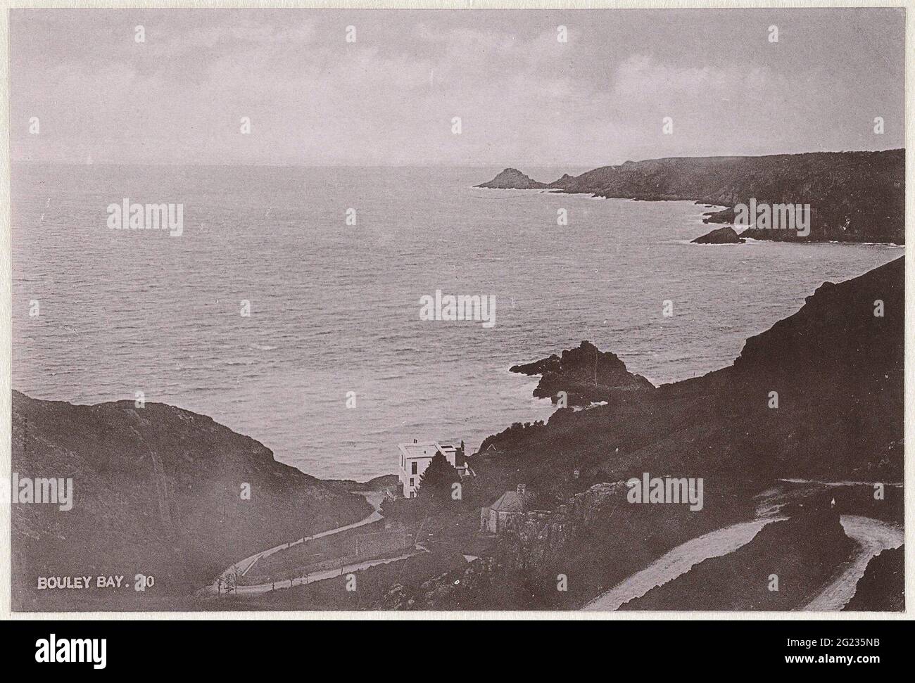 Coast at Bouley Bay on Jersey; Bouley Bay, 10 Stock Photo - Alamy
