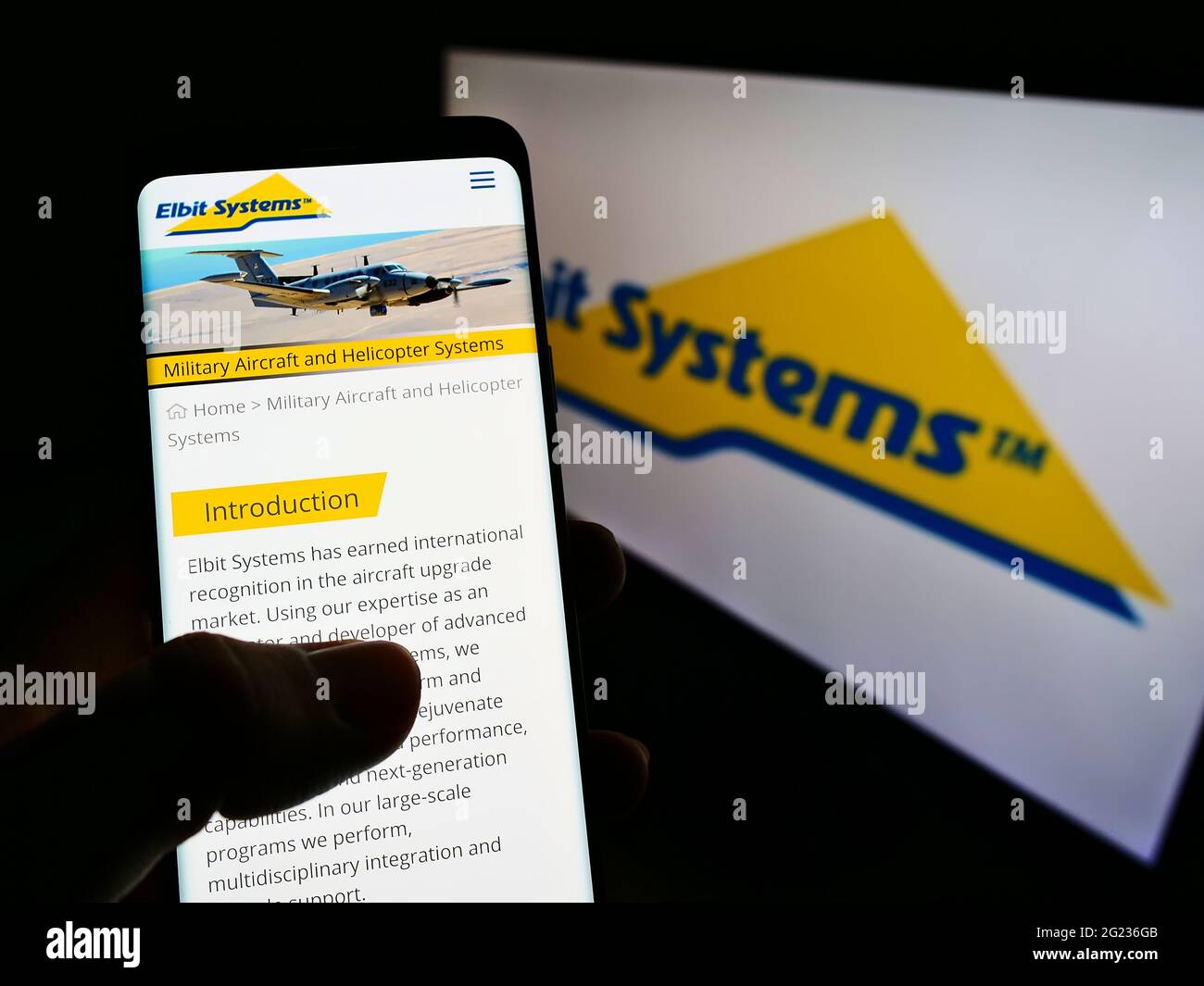 Elbit systems logo hi-res stock photography and images - Alamy