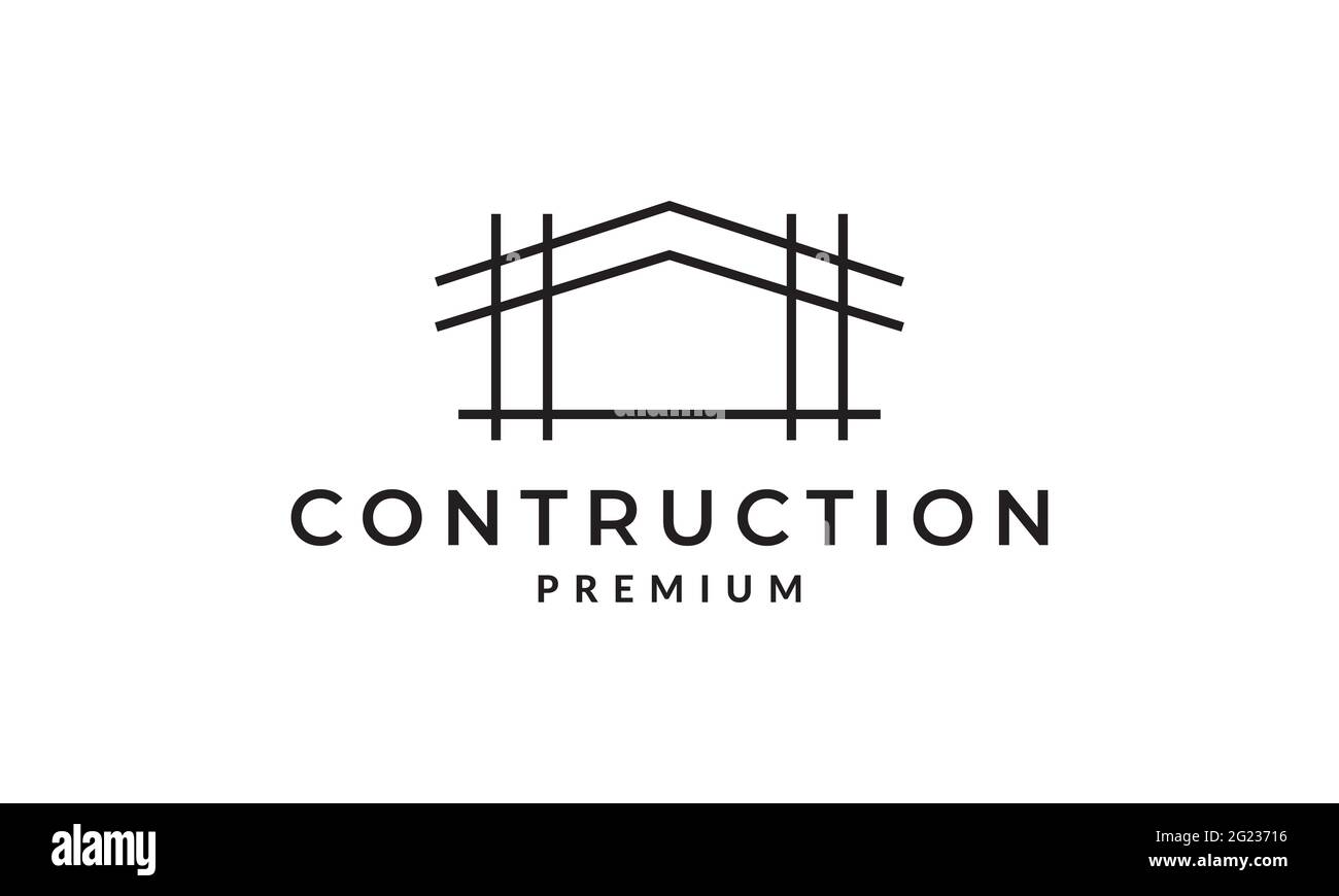 Construction logo Cut Out Stock Images & Pictures - Alamy