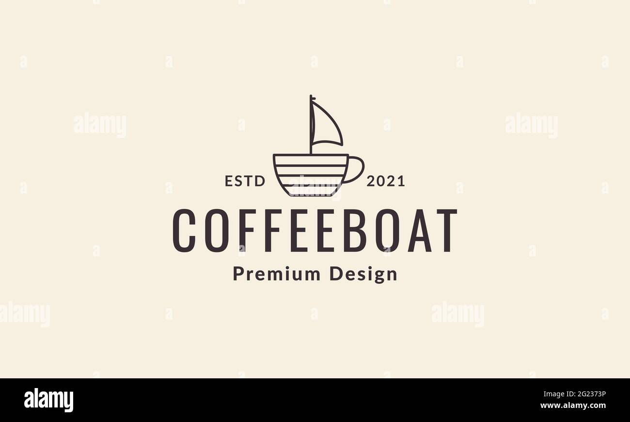 Boat cafe Stock Vector Images - Alamy
