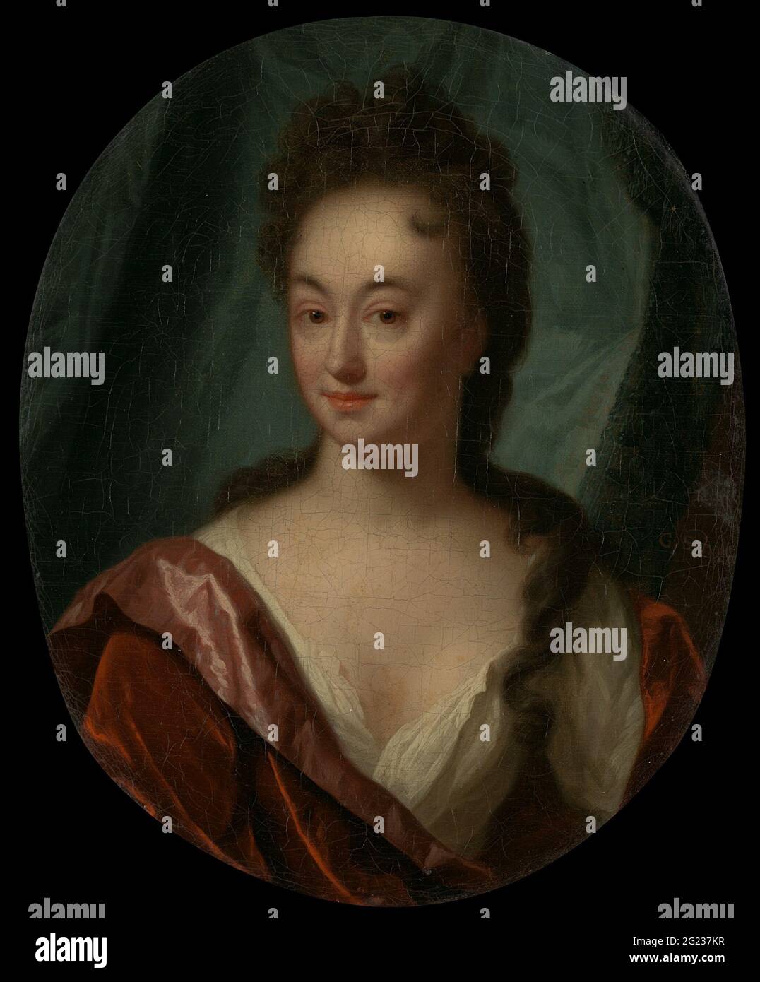 Miss Van Gool, Lady Companion or Clara Van Citters. Portrait of Miss ...