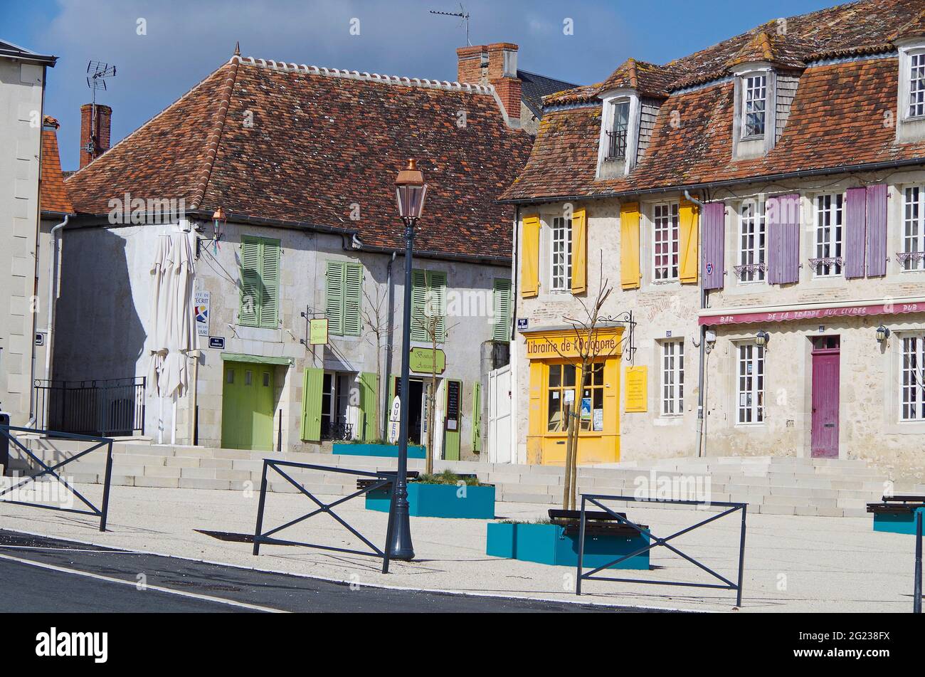 The Place du Vieux Marché, the old market place, in the centre of the ...