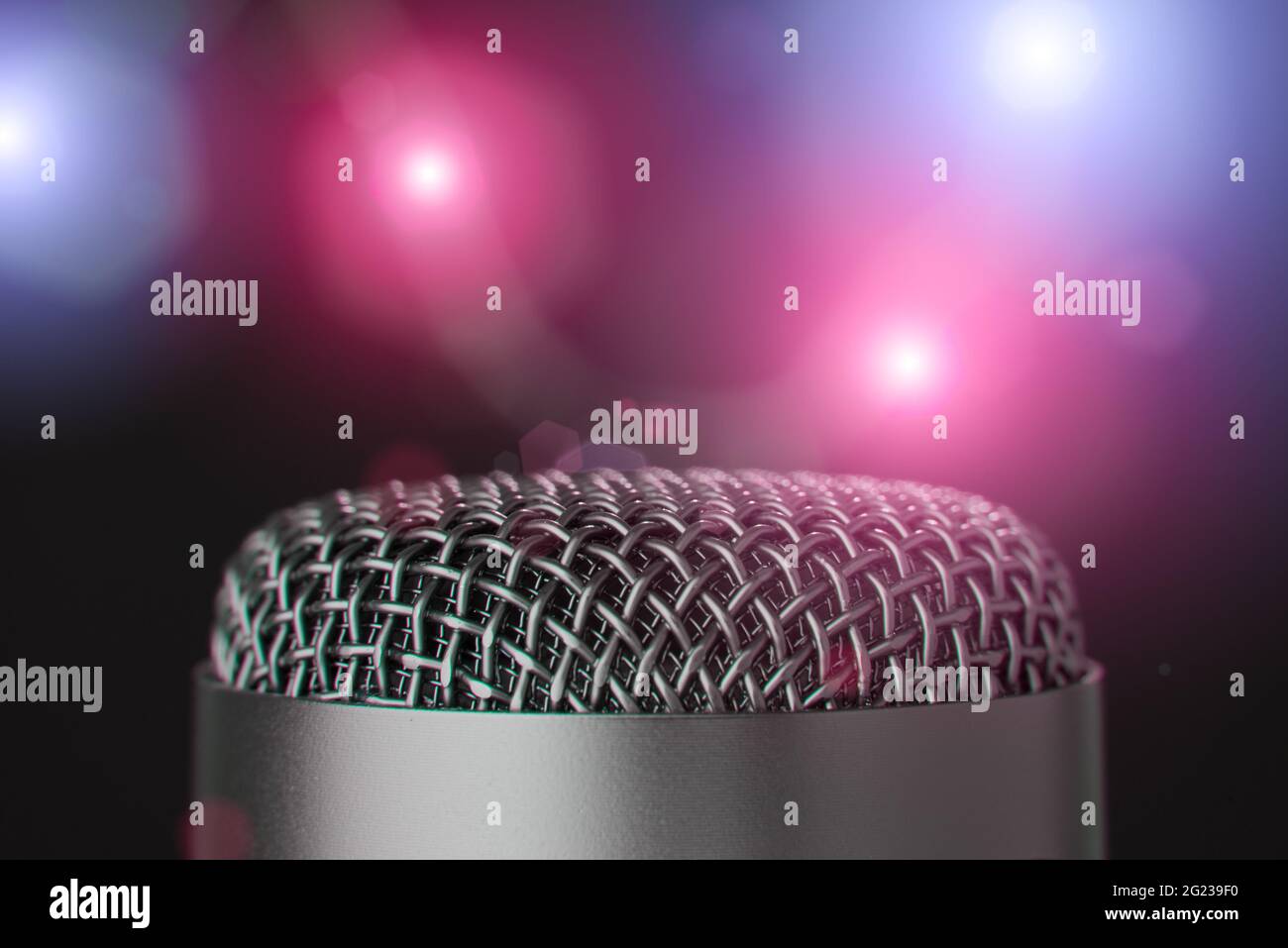 Microphone in public event hi-res stock photography and images - Alamy