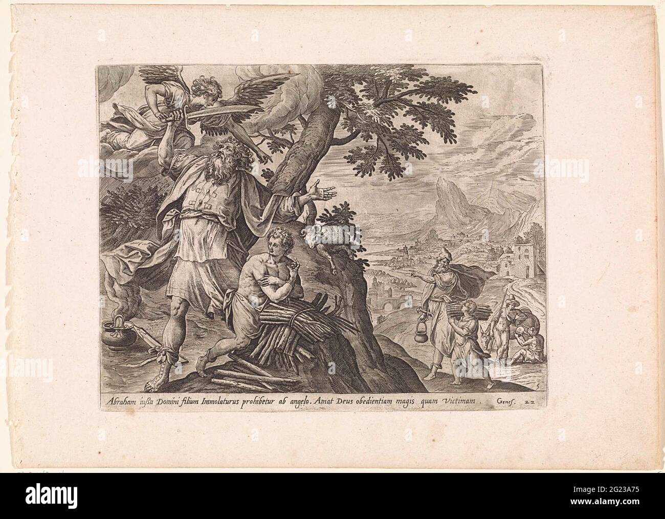 Sacrificial sacrifice; History of Abraham; Thesaurus sacrarum ...
