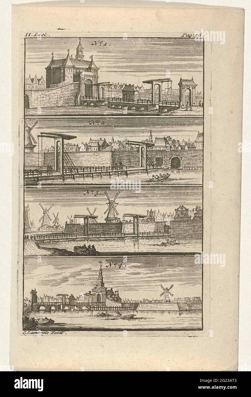 Four different gates in Amsterdam. Four numbered gates in Amsterdam ...