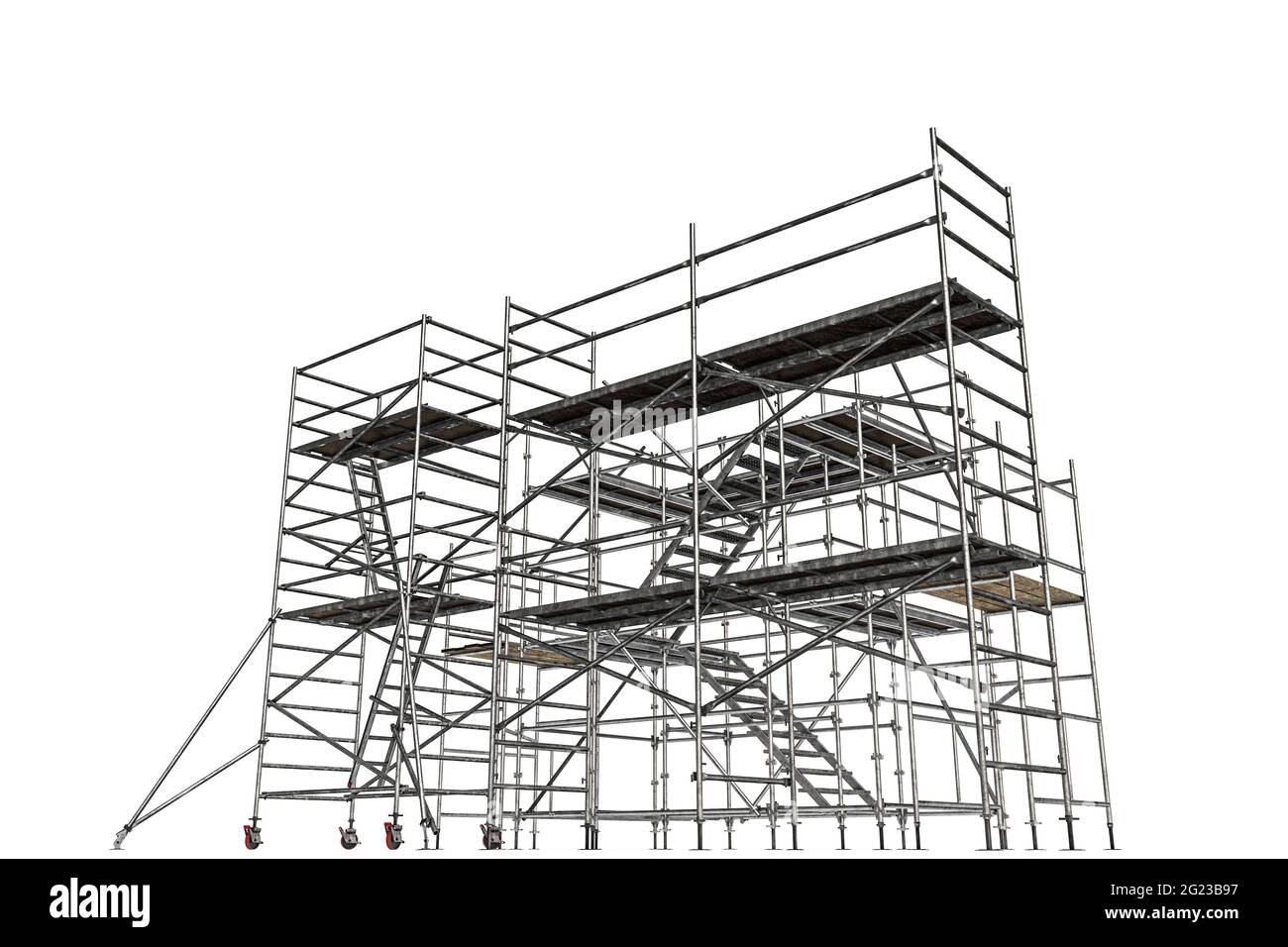 Scaffolding safety equipment on Cut Out Stock Images & Pictures - Alamy