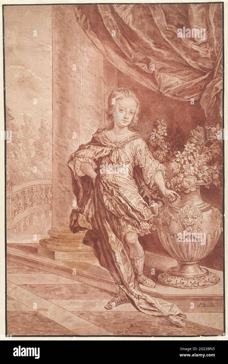 Portrait of an unknown young man in An Imagined Roman Costume. Boy ...