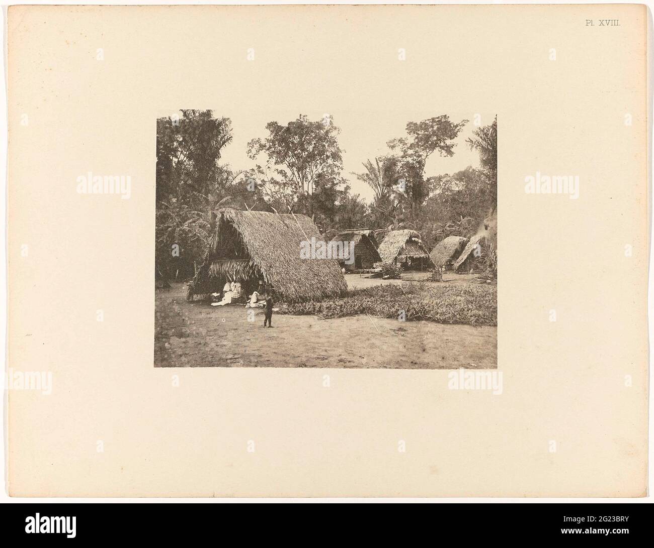 Marrondorp, Suriname; Village of bosnegers, suriname; Colony Suriname ...