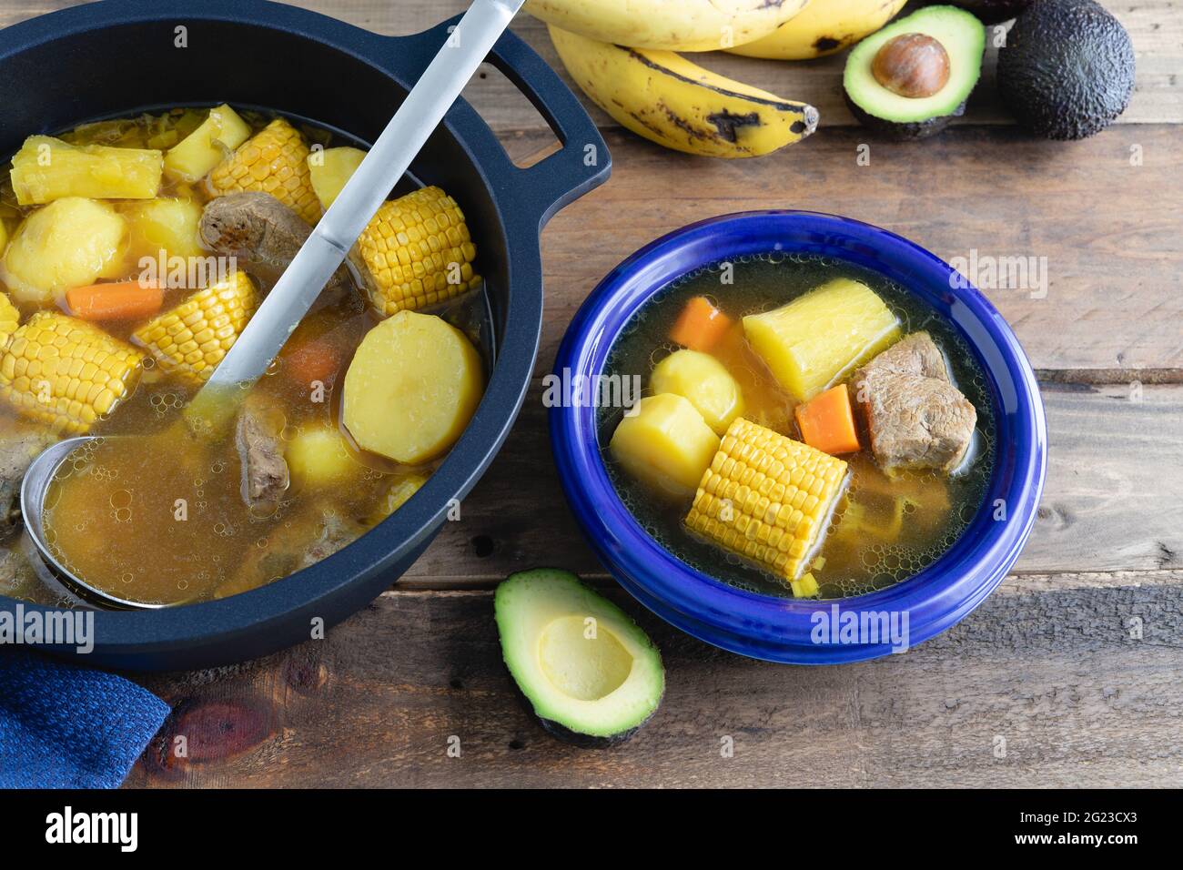 Sancocho stew colombia hi-res stock photography and images - Alamy