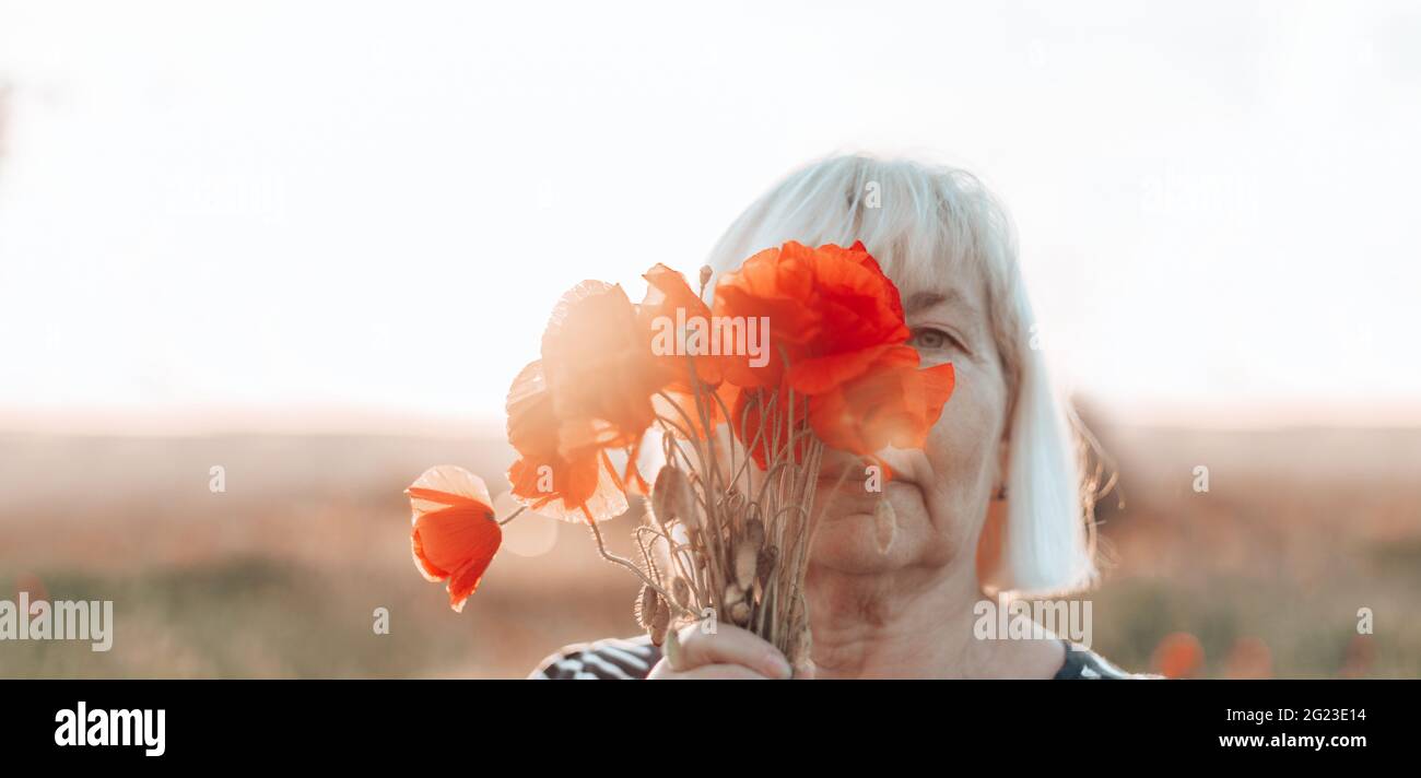 Beautiful landscape, freedom, the unity of human and nature Stock Photo ...