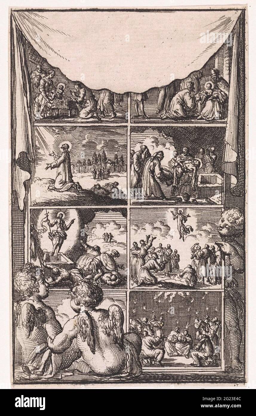 Eight scenes from the New Testament. Eight scenes from the New ...