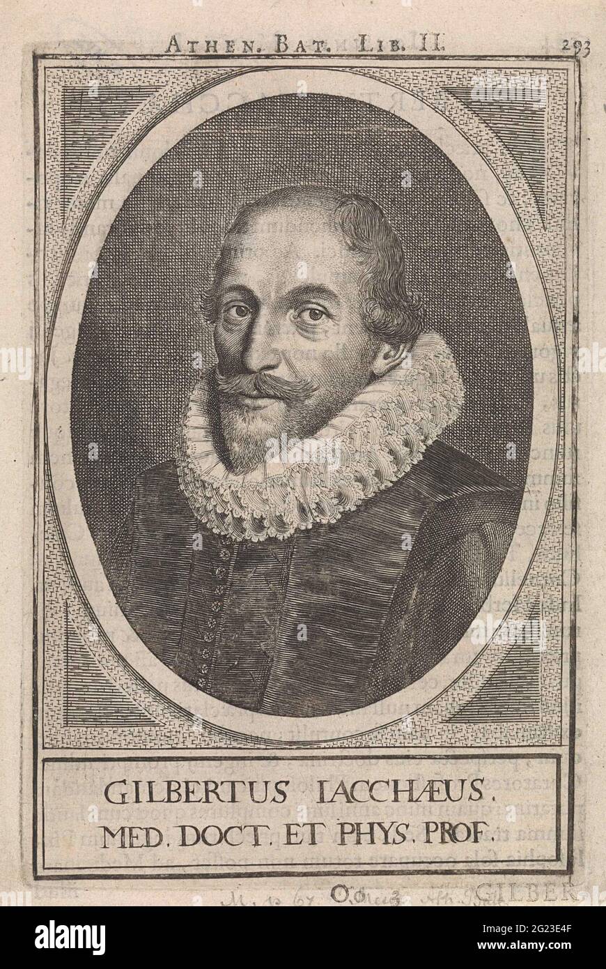 Portrait of Johann Ferdinand Schor; I. Ferdinand Schor Stock Photo - Alamy