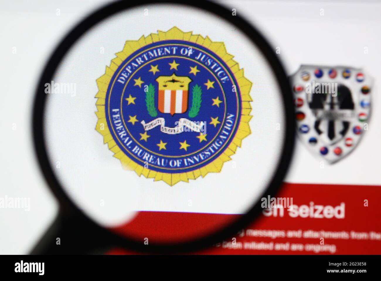 Fbi symbol hi-res stock photography and images - Alamy