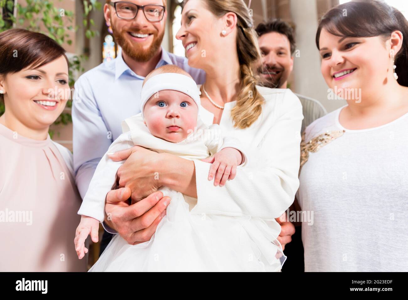 Christening ceremony hi-res stock photography and images - Alamy