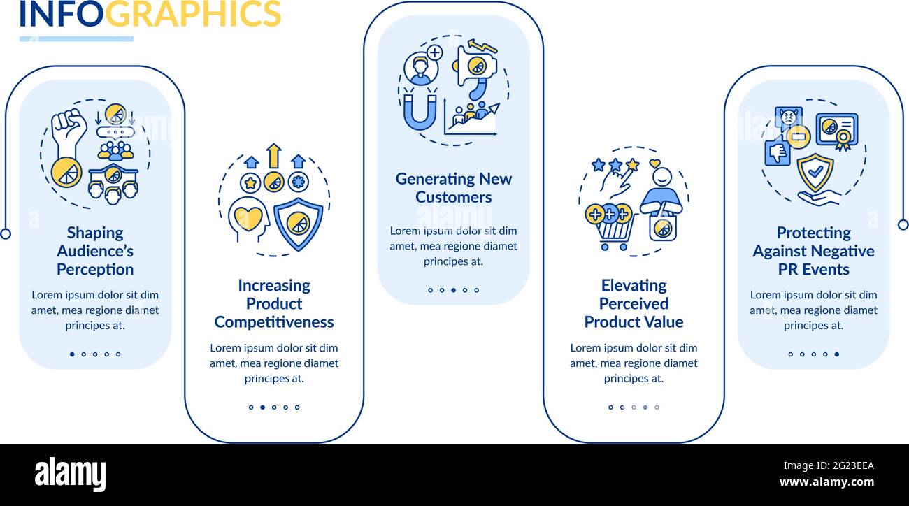 Strong branding vector infographic template Stock Vector Image & Art ...