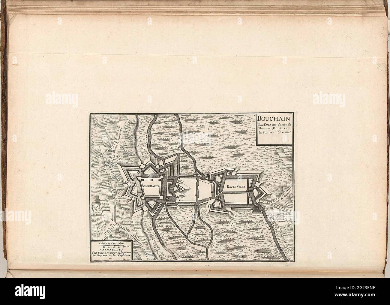 Map of bouchain hi-res stock photography and images - Alamy