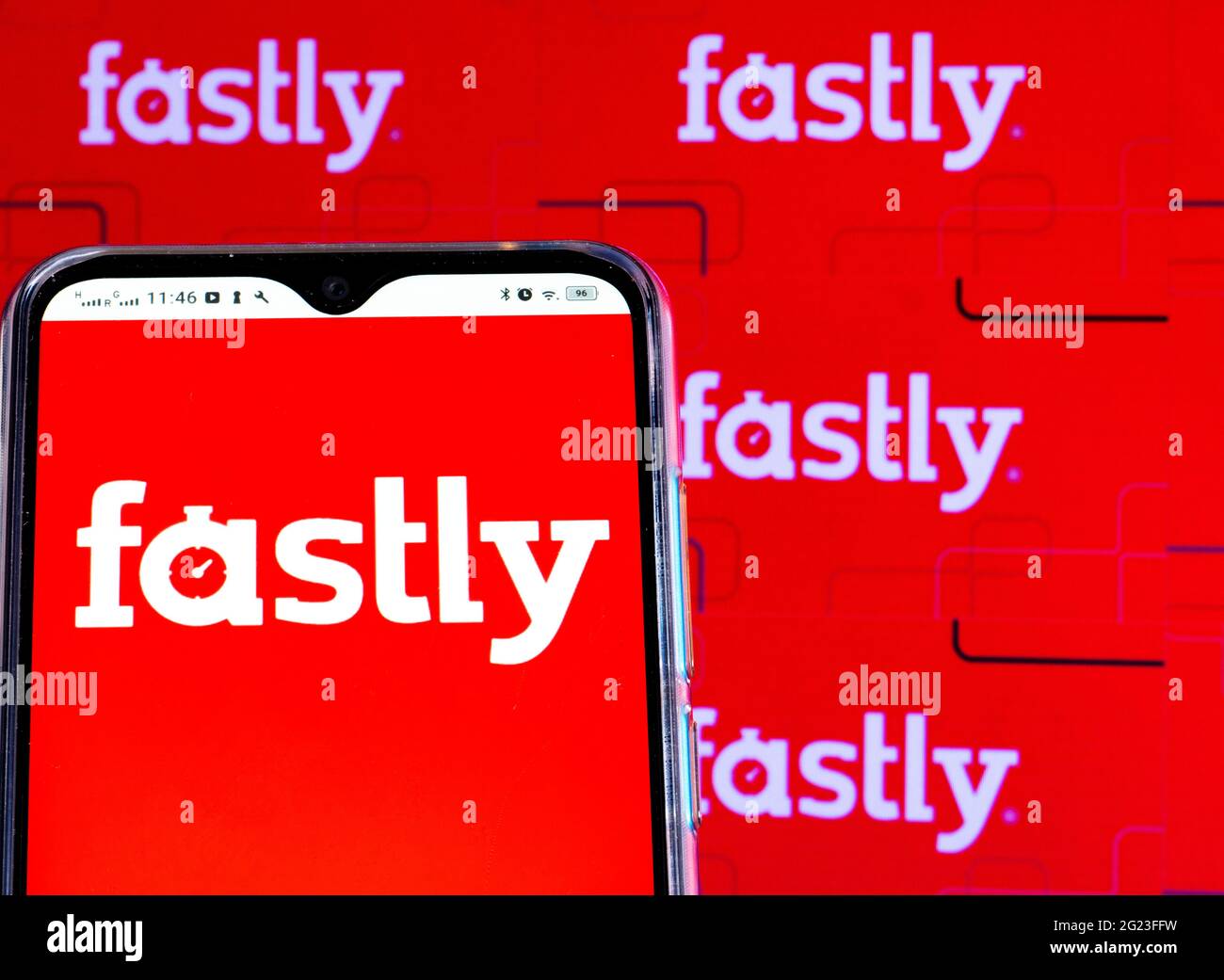 Fastly logo hi-res stock photography and images - Alamy