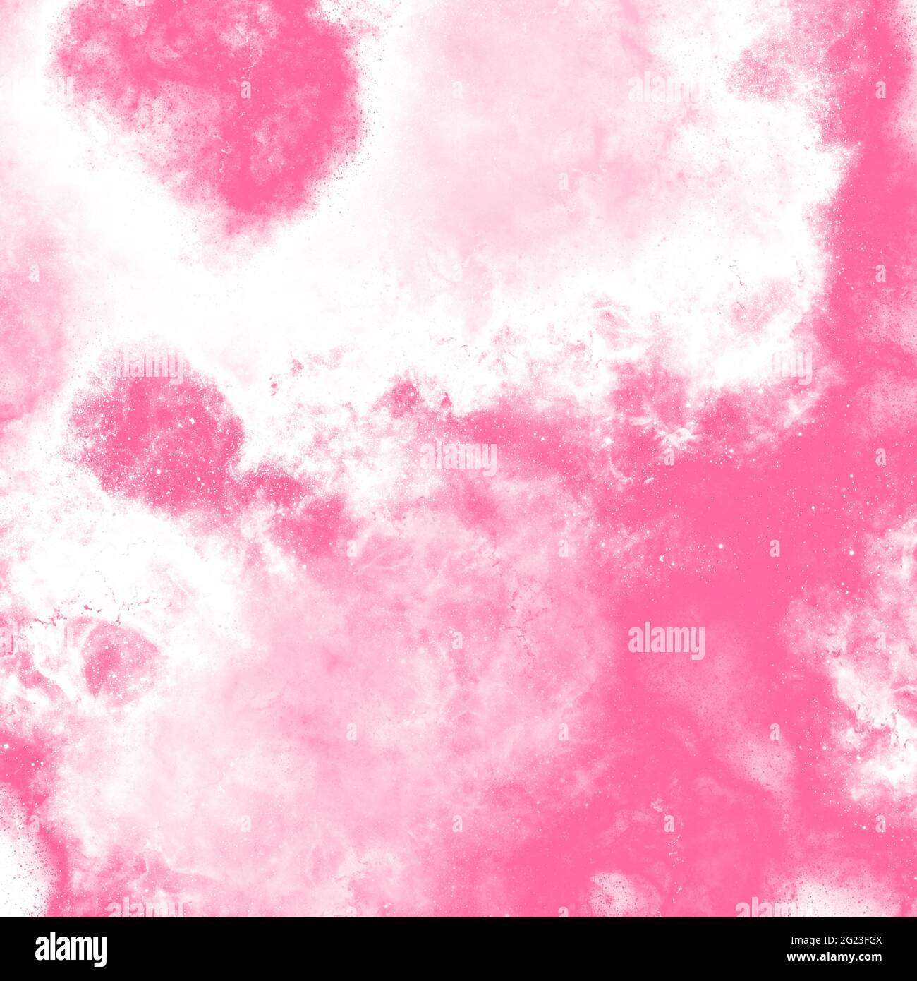 Pink square painted with acrylic paint, texture background backdrop ...