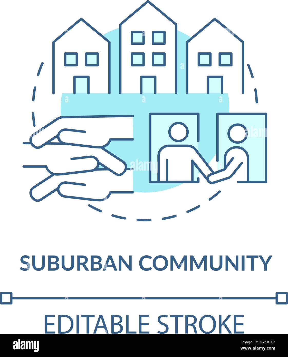 Community dwelling Stock Vector Images - Alamy