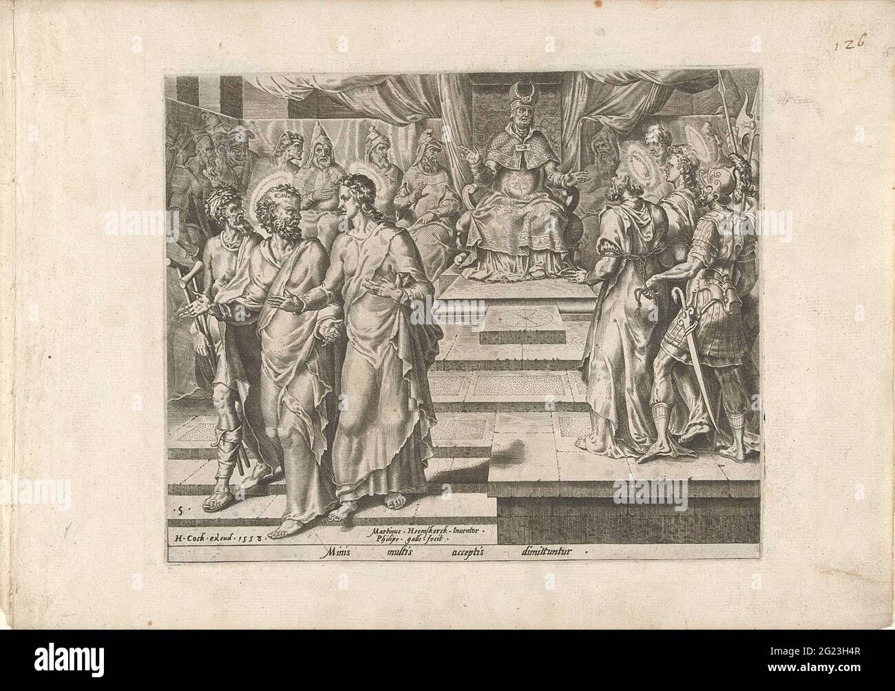 Petrus and John are released; History of Petrus and Johannes. Petrus ...