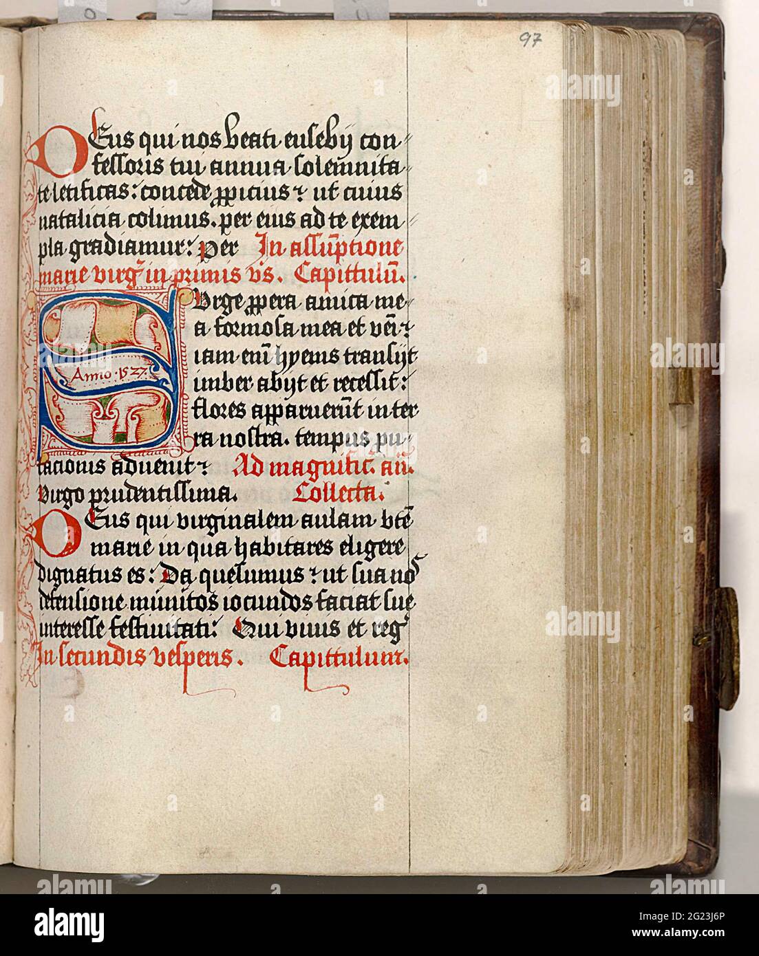 Psalter and brevier (sections) in Latin Stock Photo - Alamy