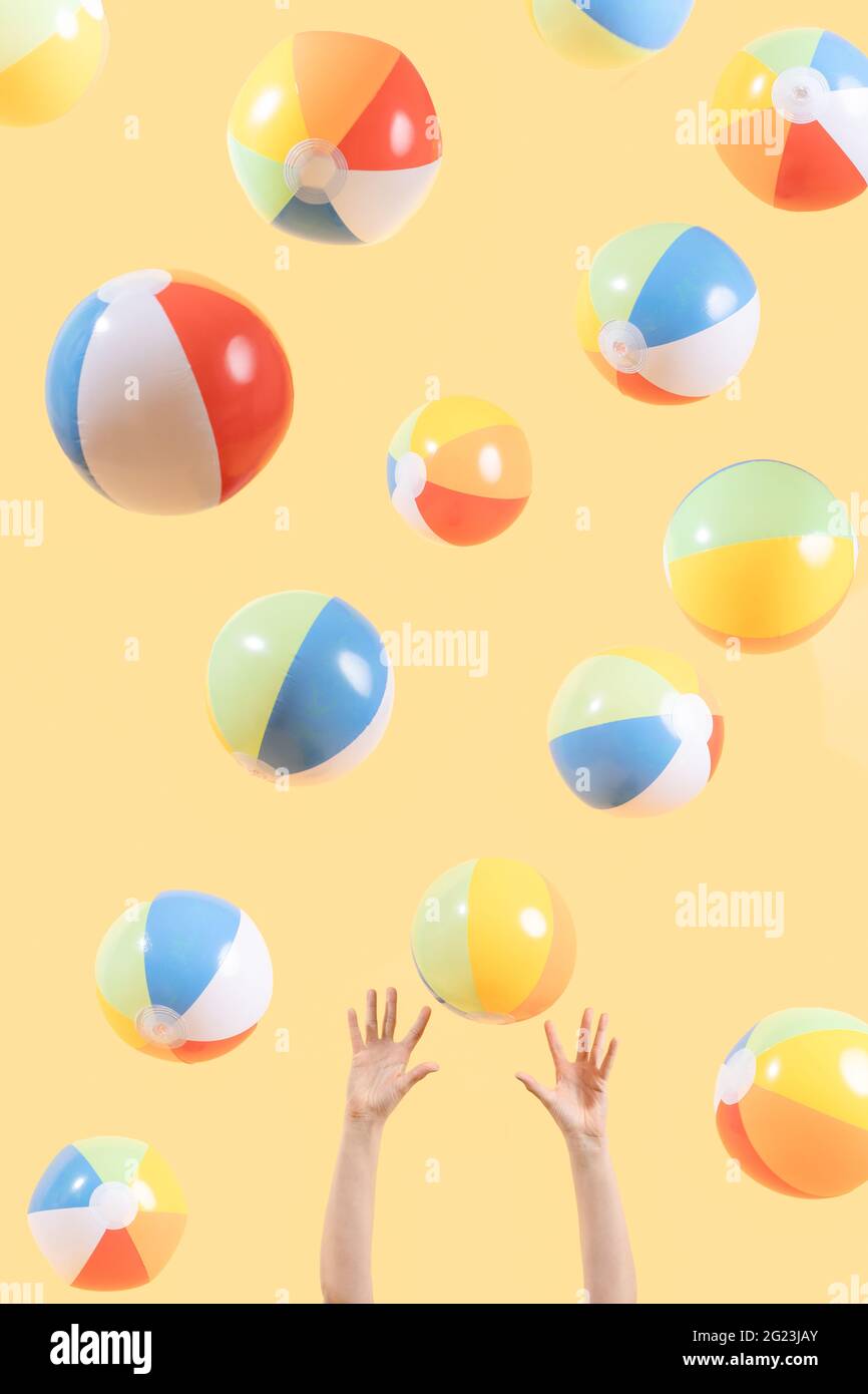 Different sizes of balls hi-res stock photography and images - Alamy