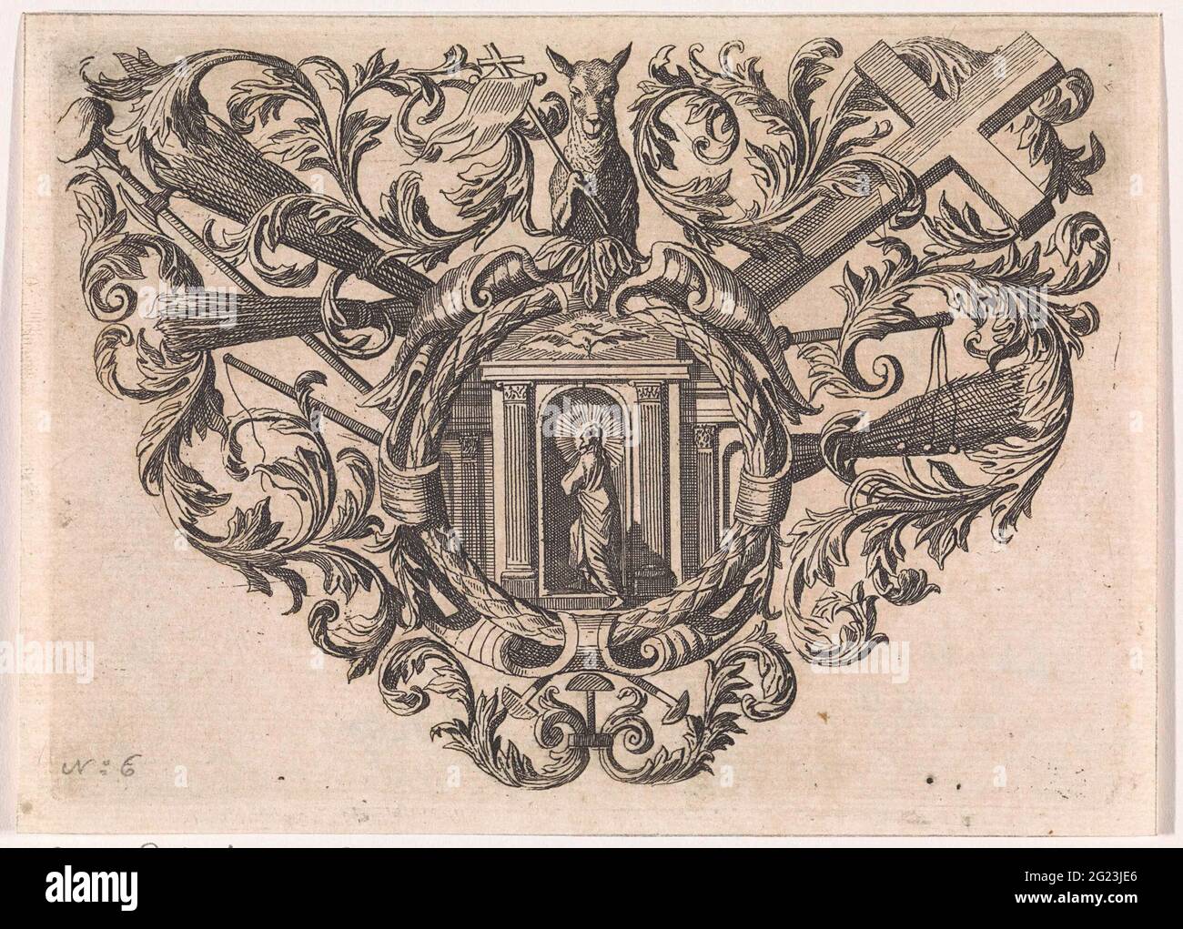 Christ performs through the closed door of the temple. The depicting of ...