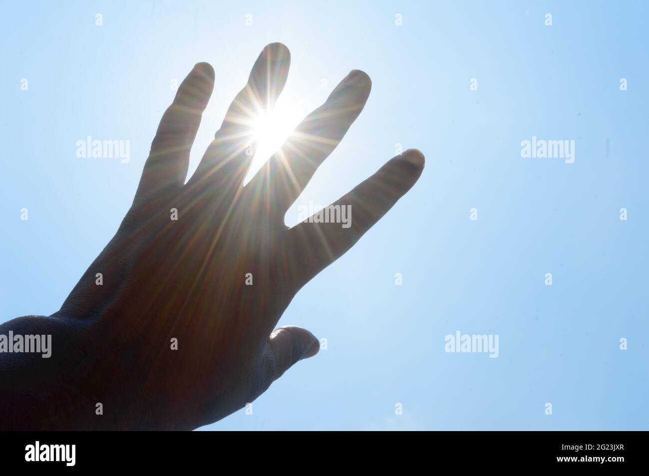 Blessing Hand High Resolution Stock Photography and Images - Alamy