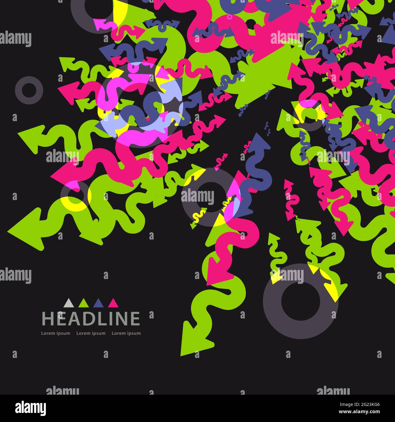 Brochure header colorful layout background template design Stock Vector ...