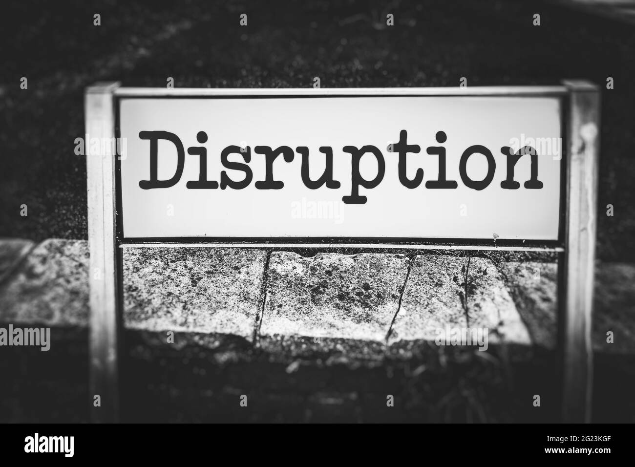 Disruptive communication Black and White Stock Photos & Images - Alamy