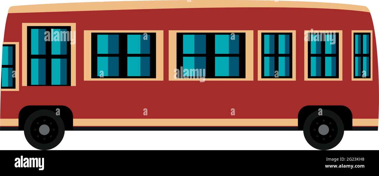 classic bus transport Stock Vector Image & Art - Alamy