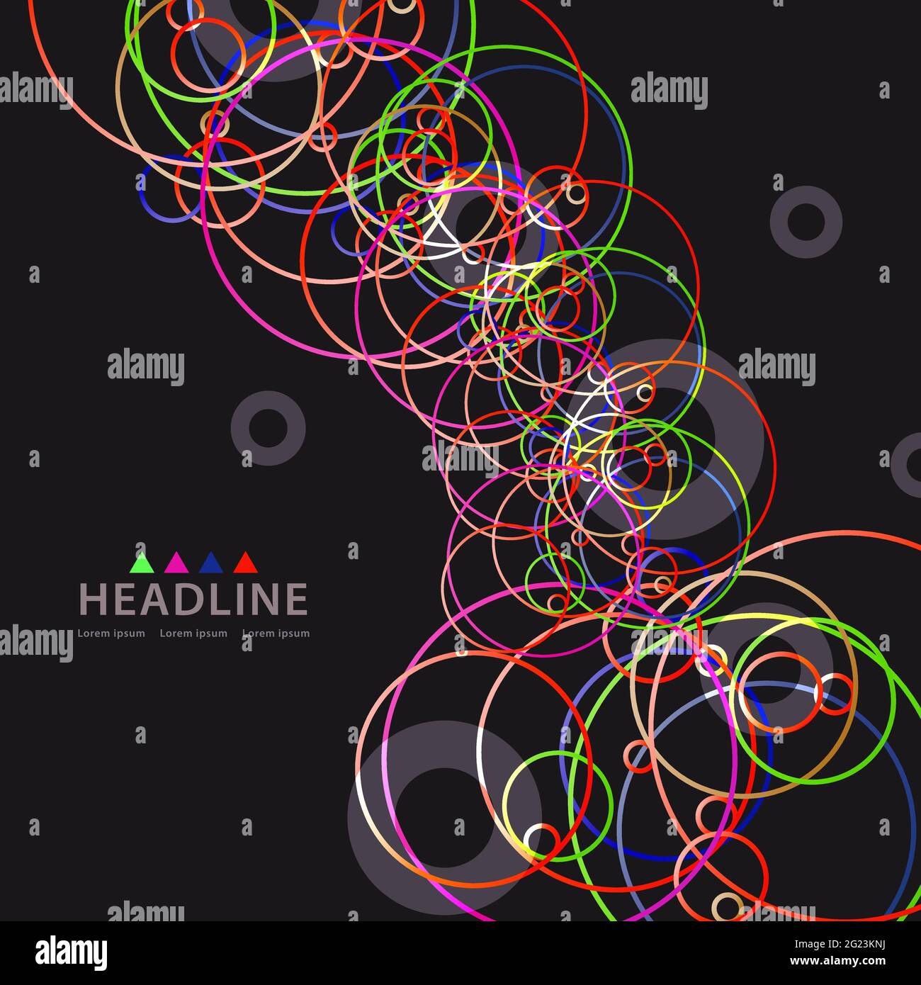 Brochure header colorful layout background template design Stock Vector ...