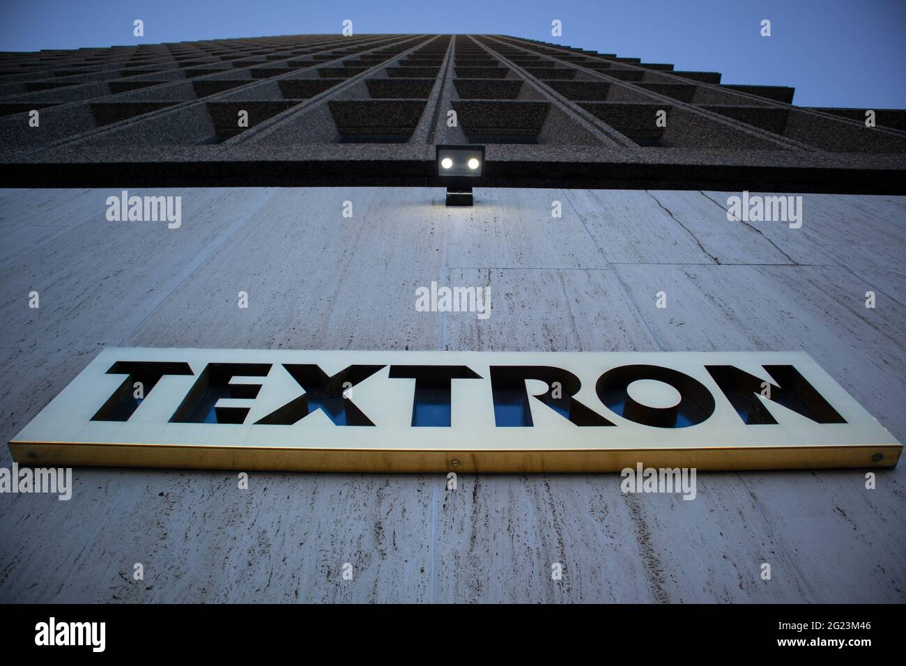 PROVIDENCE, UNITED STATES - Mar 12, 2021: An upward view of the ...