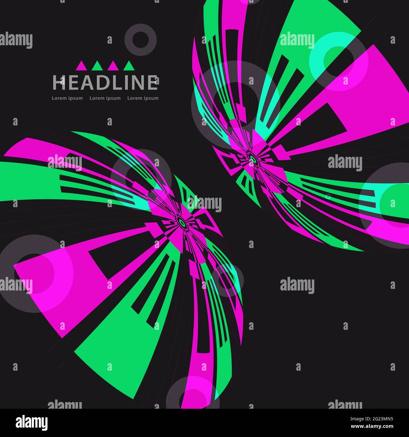 Brochure header colorful layout background template design Stock Vector ...