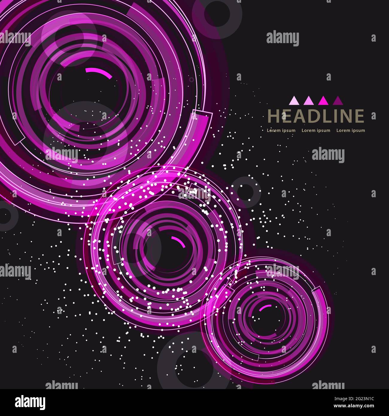 Brochure header colorful layout background template design Stock Vector ...