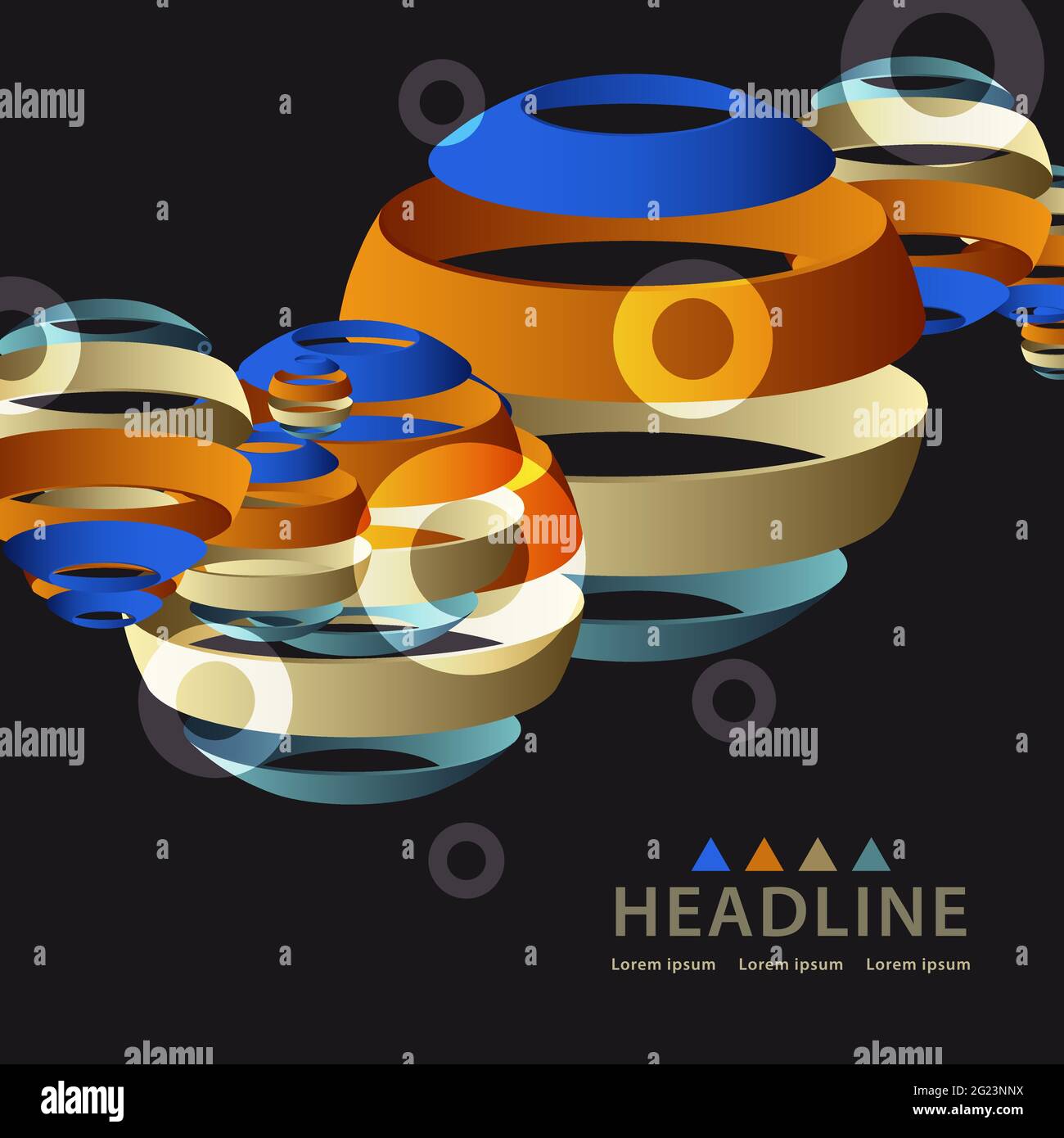 Brochure header colorful layout background template design Stock Vector ...