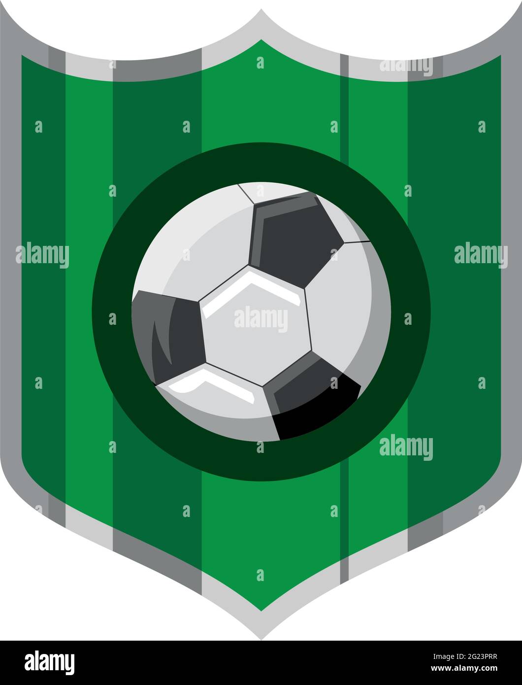 shield soccer ball Stock Vector Image & Art - Alamy