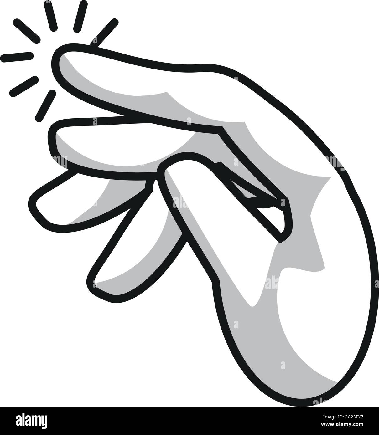 click hand gesture Stock Vector Image & Art - Alamy