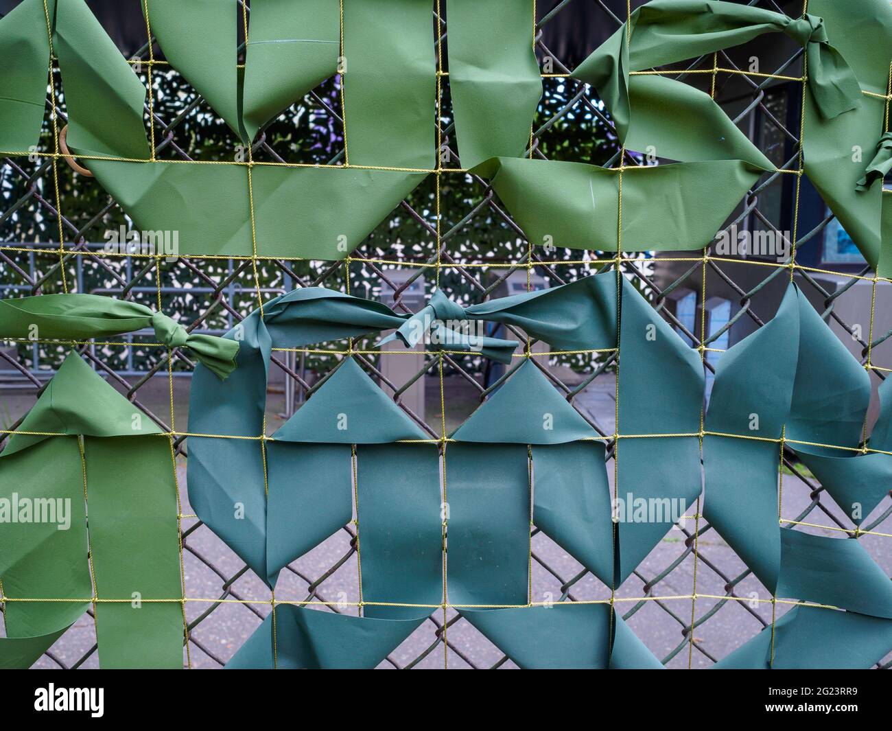 Green military camouflage net close-up. Abstract background Stock Photo ...