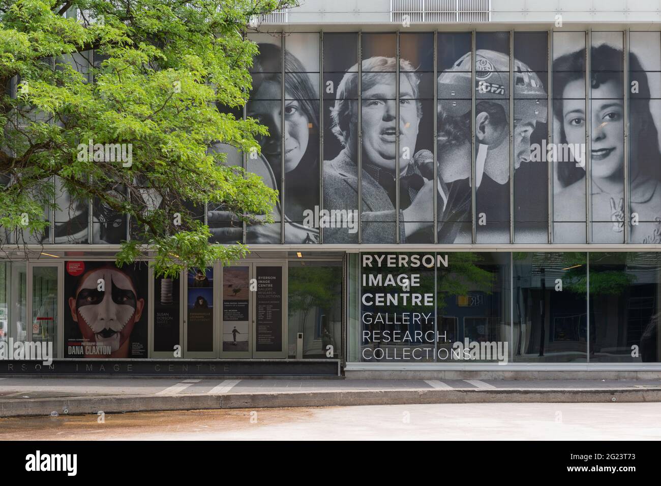 Facade of the Ryerson Image Centre which is famous institution of the ...